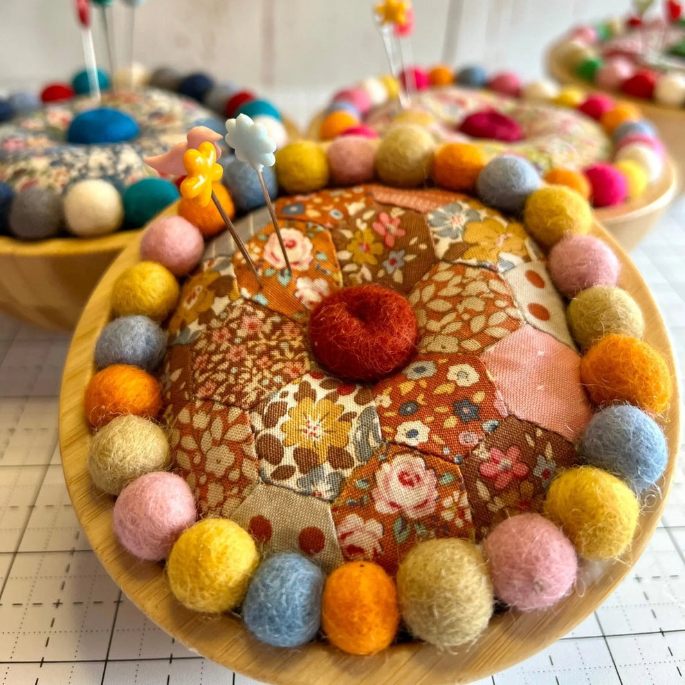 Dishy Pinnie Pincushion: PDF Pattern - Craftapalooza Designs